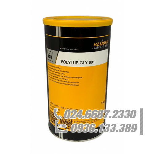 Klüber POLYLUB GLY 801 Mỡ bôi trơn tổng hợp đặc biệt 1kg / Klüber ...