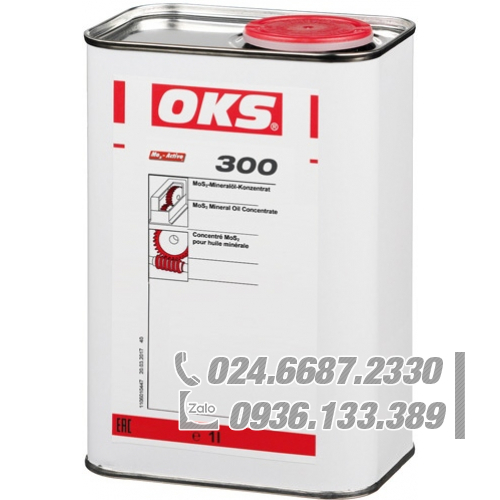Dầu khoáng OKS 300 MoS2 đậm đặc can 1l / OKS 300 MoS2 mineral oil concentrate 1l can - Dầu mỡ ...
