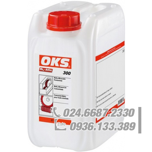 Dầu khoáng OKS 300 MoS2 cô đặc thùng 5l / OKS 300 MoS2 mineral oil concentrate 5l canister - Dầu ...