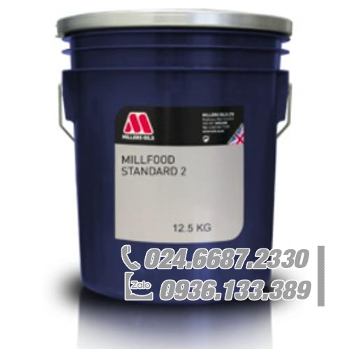 Dầu công nghiệp MILLERSOILS Millfood Standard 2, Loại: 12 x 380g, 12.5KG, 3KG, 50KG - Dầu mỡ ...